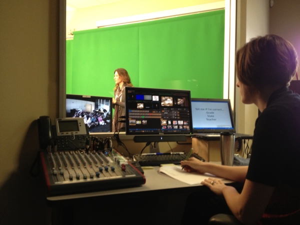 Using a Green Screen for Teaching about Farms from a Distance